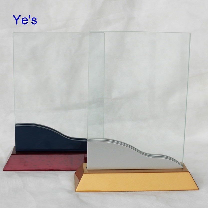 Awards Wooden Base With Glass