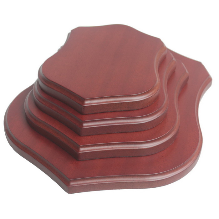 wooden sapele awards shield plaque